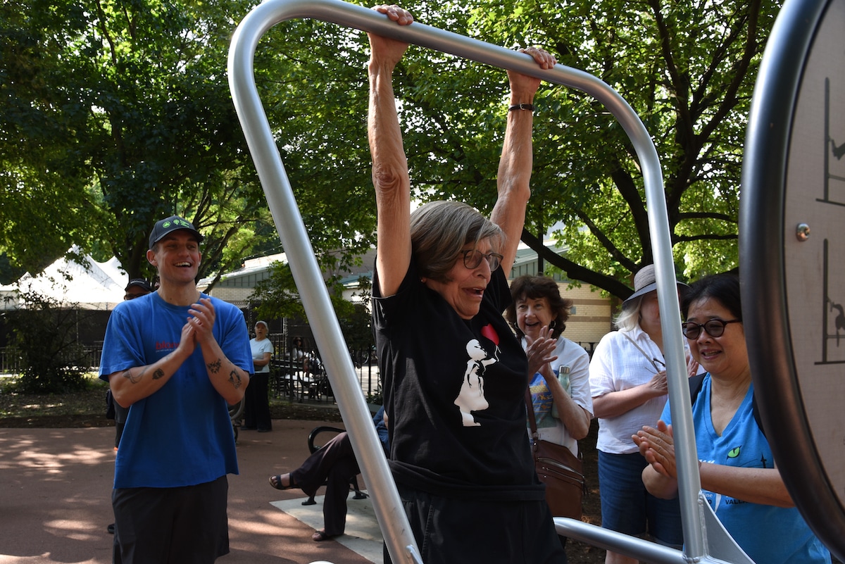 Alliance Cuts the Ribbon on Accessible Fitness Area - Prospect Park ...