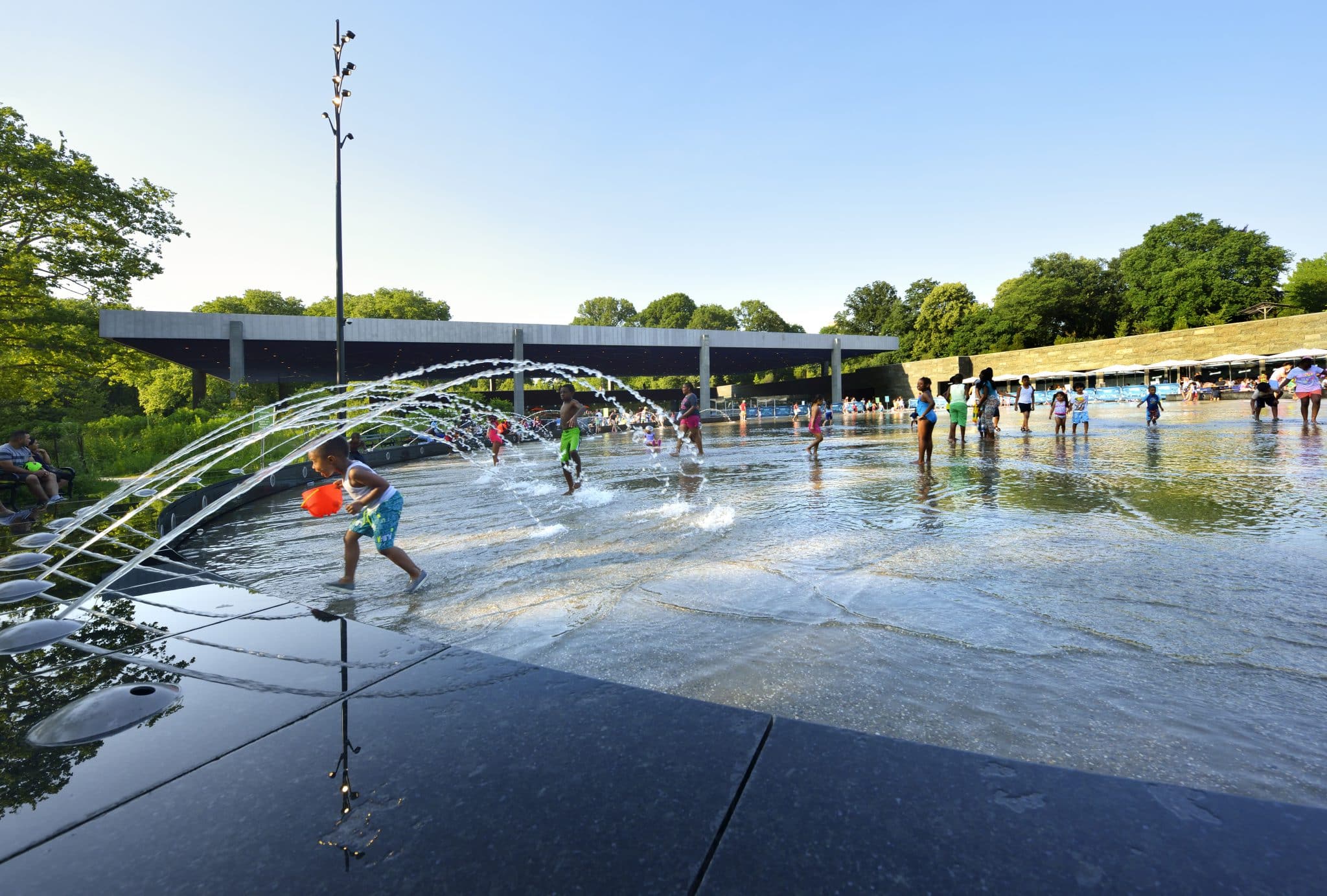 Summer Water Play at the LeFrak Center - Prospect Park Alliance
